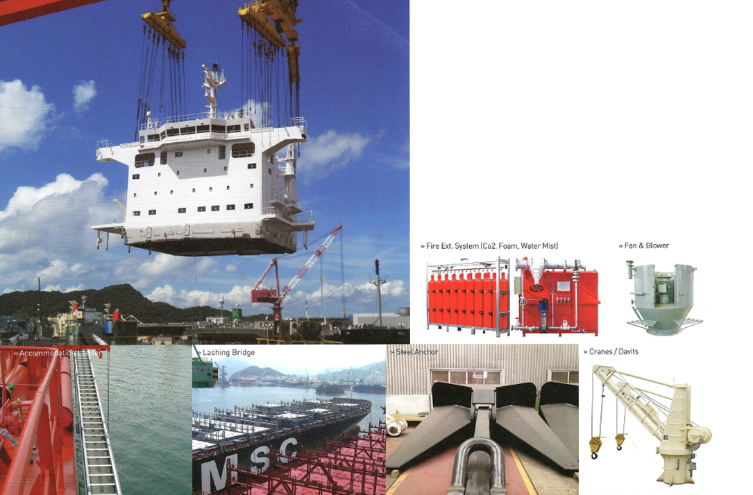 Outfitting and Accommodation Parts | NaSung Engineering Co.,Ltd.